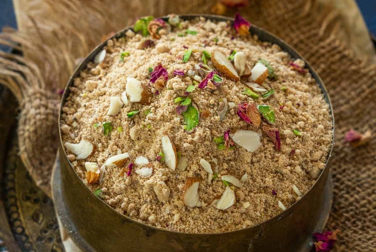 पंजीरी रेसिपी | रेसिपी | Recipe in Hindi | Nishaindia.com